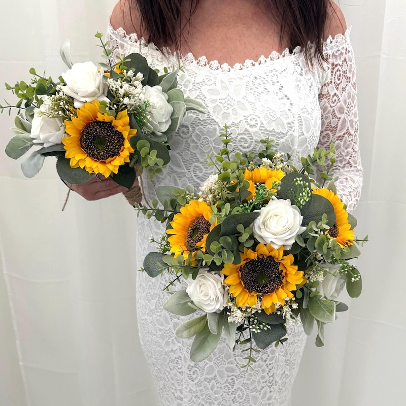 Airy Bridal Bouquet - Etsy