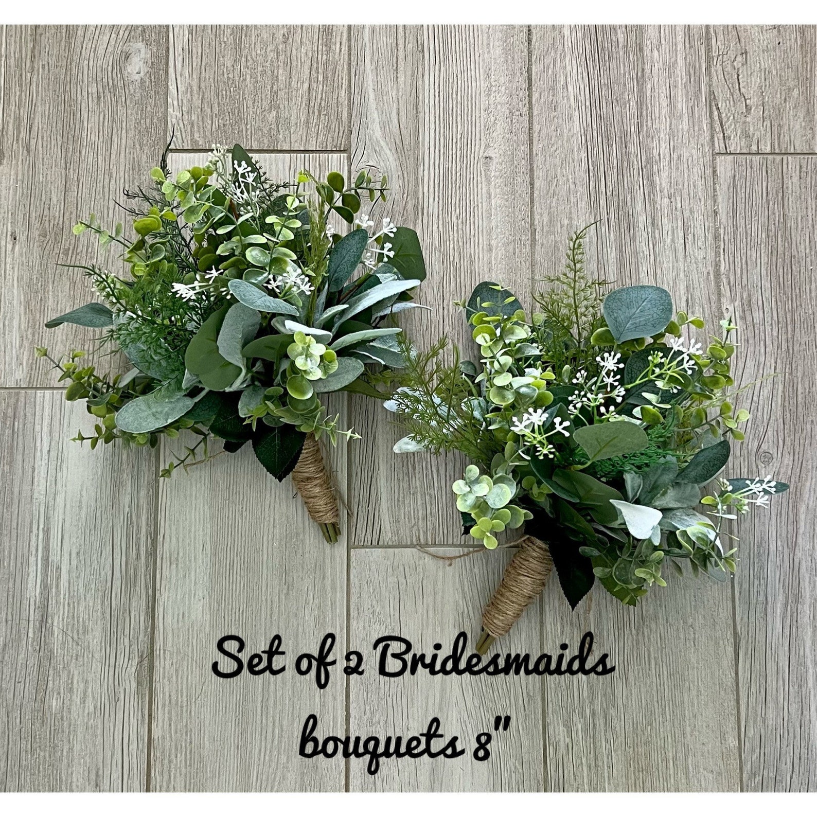 Fern Greenery Bridal Bouquet Sage Eucalyptus Wedding Bouquet - Etsy