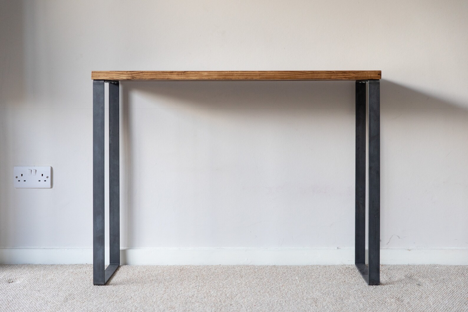 Industrial Console Table 30cm Wide - Etsy UK