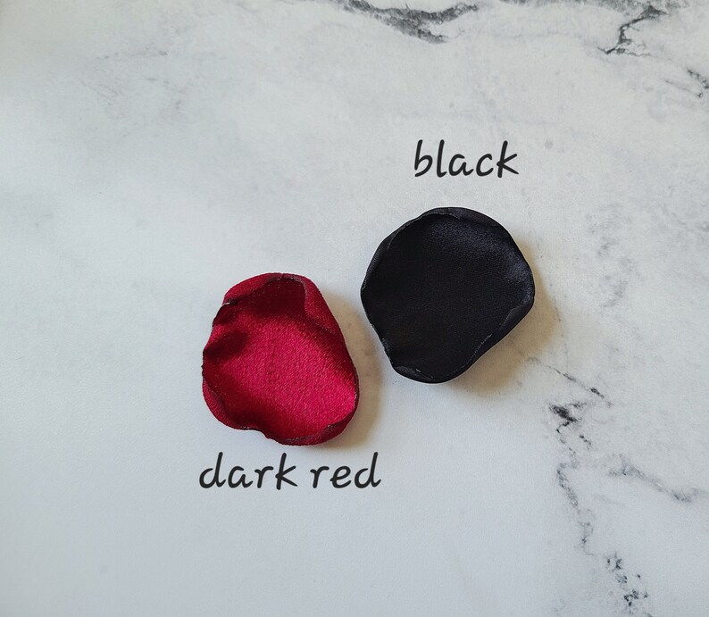 Dark Red Wedding Decor Black Rose Petals Flower Petals - Etsy