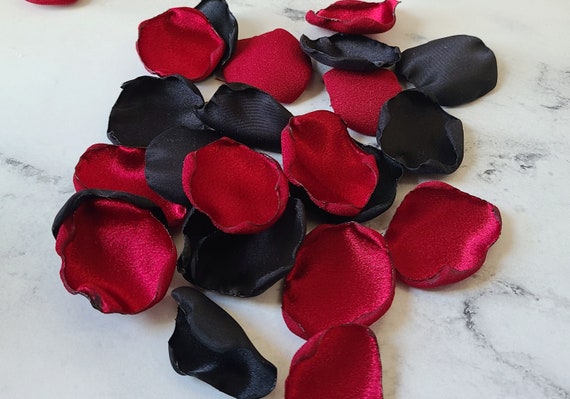 Dark Red Rose Petals
