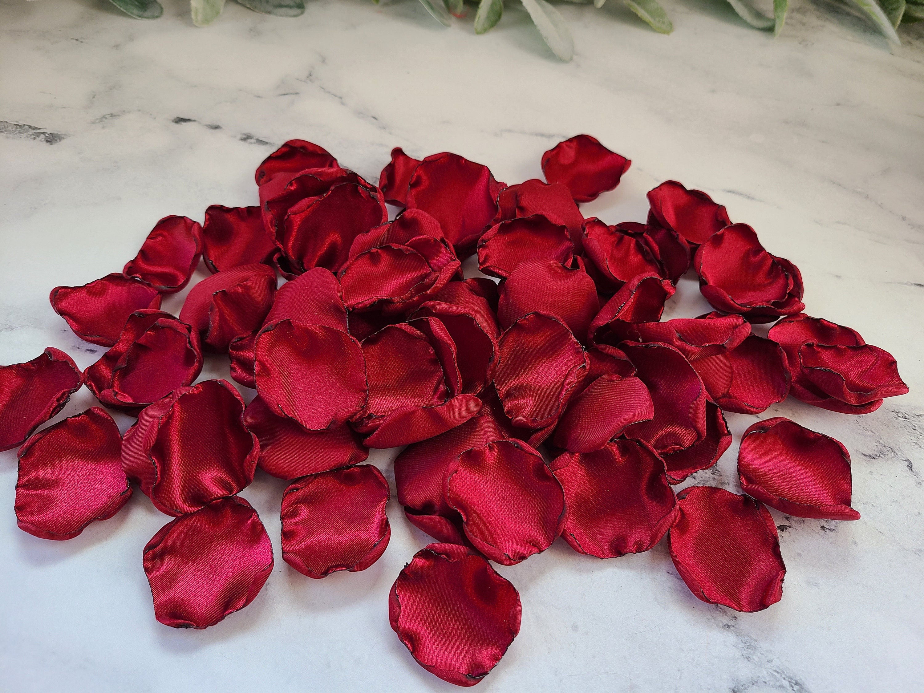 Dark Red Rose Petals