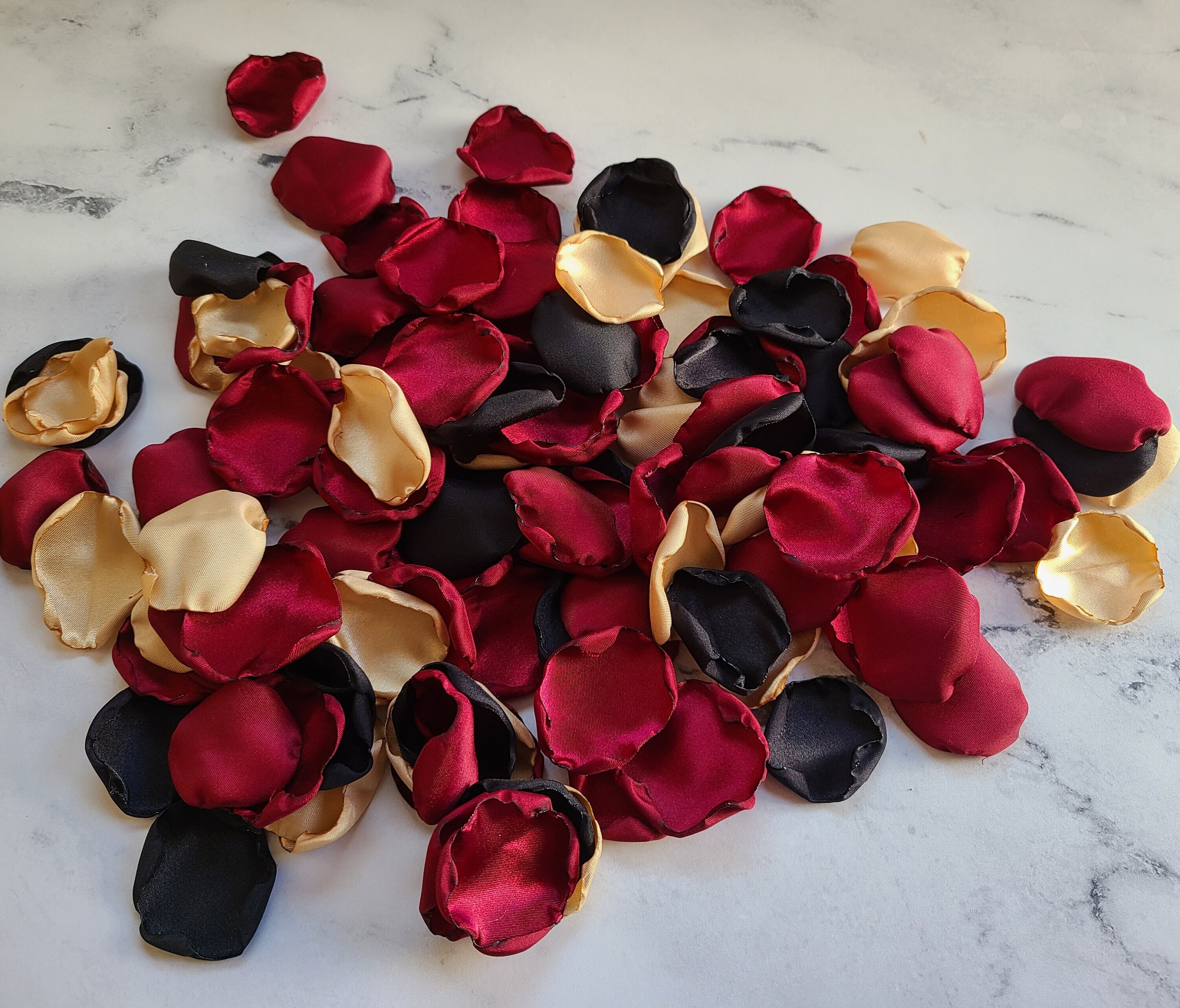 Dark Red Rose Petals
