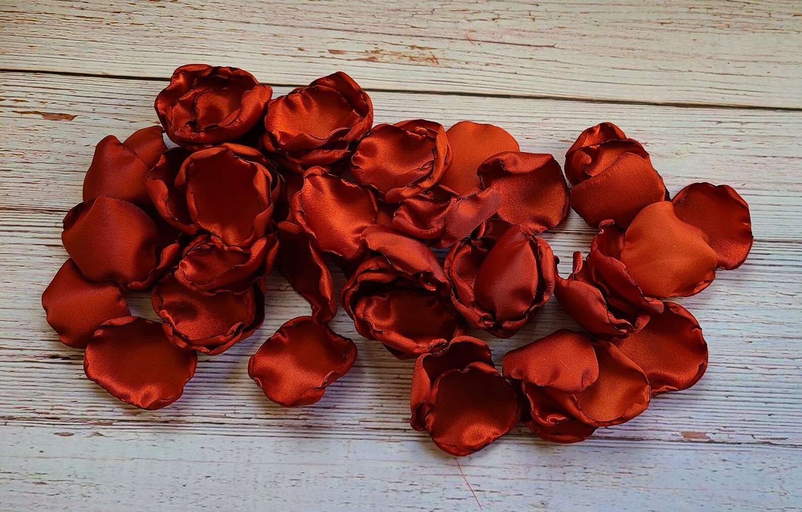 Rust Flower Petals Fall Wedding Decor Sienna Rose Petals - Etsy