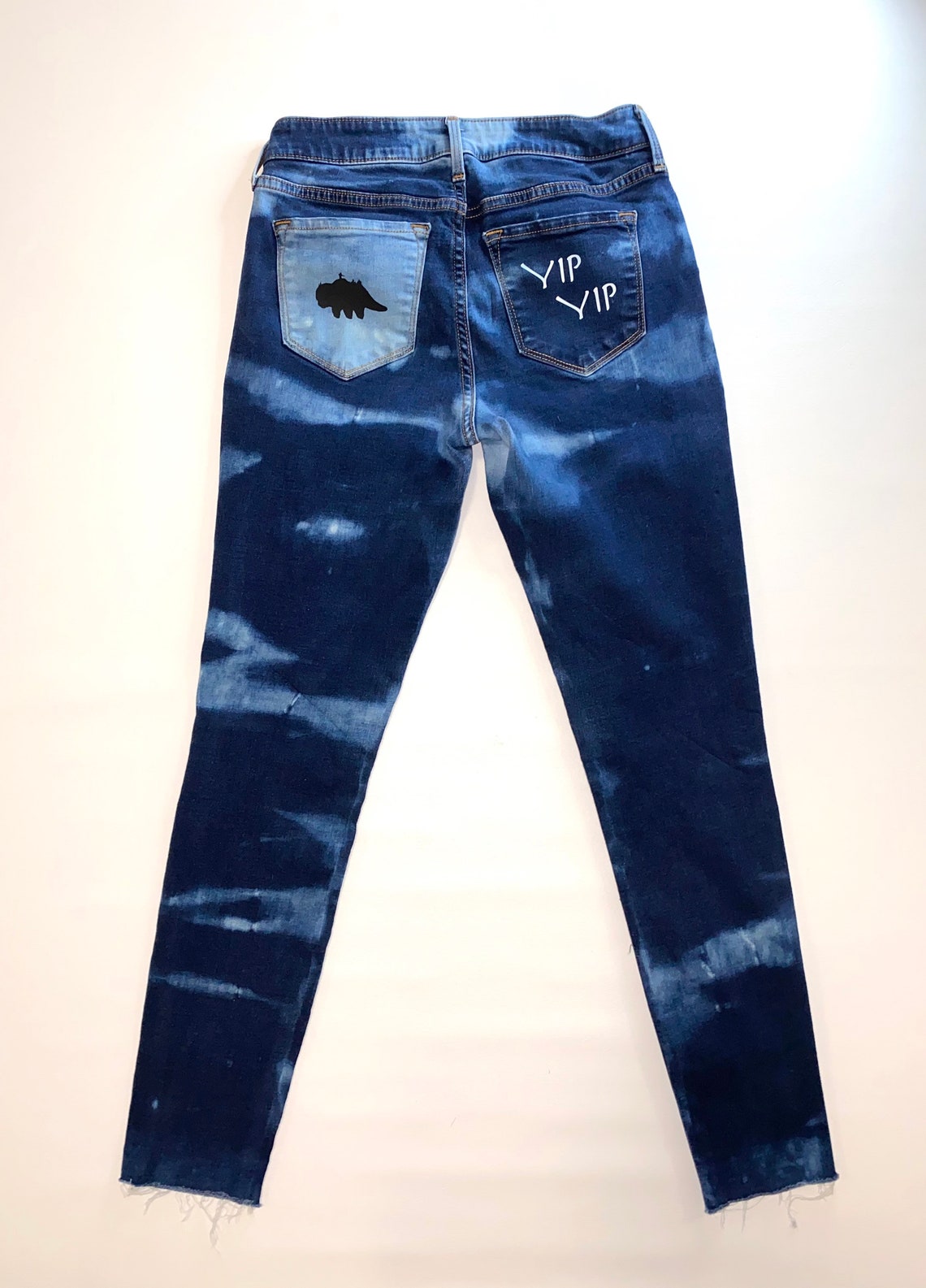 APPA Pants Avatar the Last Airbender Jeans Appa Jeans - Etsy