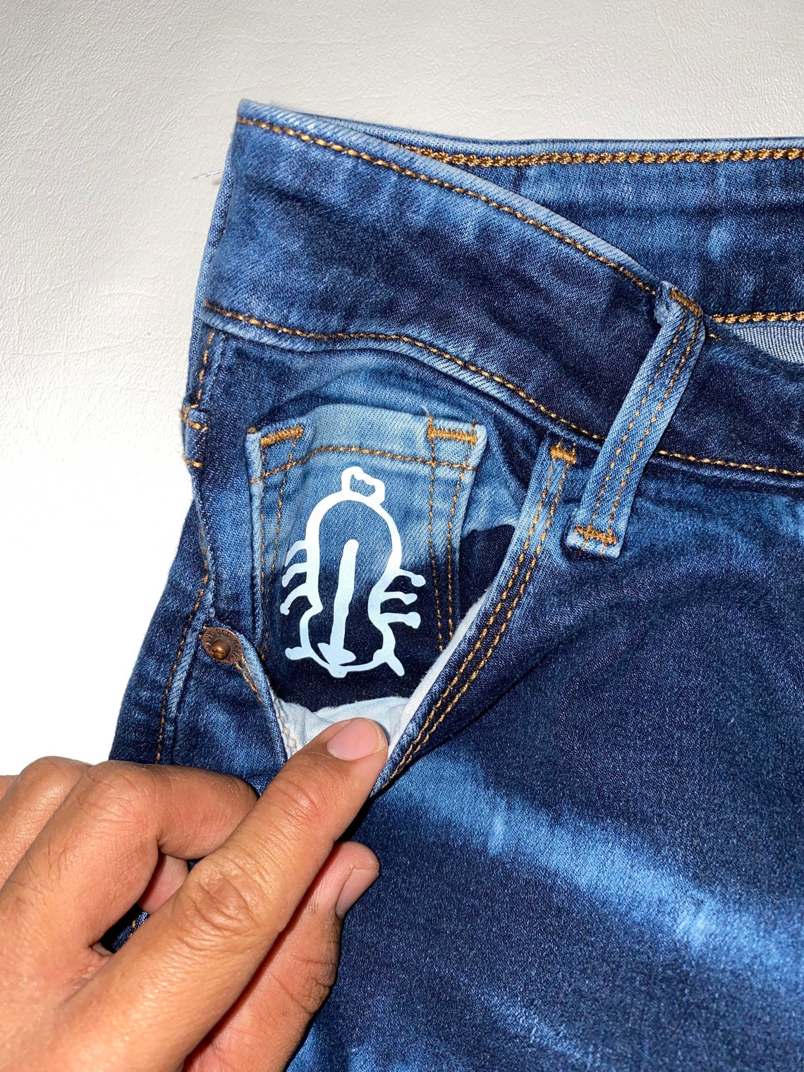 APPA Pants Avatar the Last Airbender Jeans Appa Jeans - Etsy