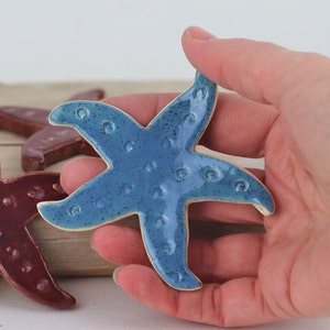 Handmade Ceramic Starfish Pottery Starfish Beach Decor - Etsy