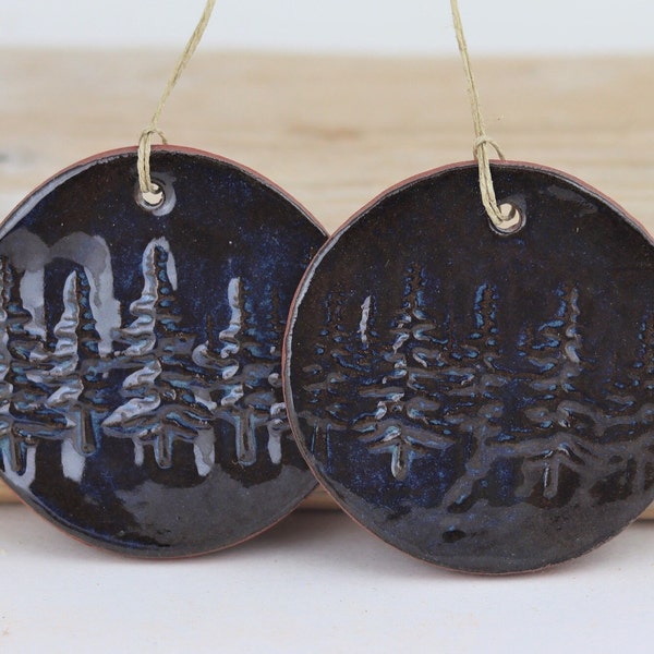 Ceramic Christmas Ornaments Handmade - Etsy