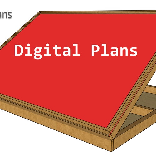 Build Plans for a Puzzle Easel Jigsaw Puzzle Table - Etsy