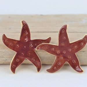 Handmade Ceramic Starfish, Pottery Starfish, Beach Decor, Stoneware ...