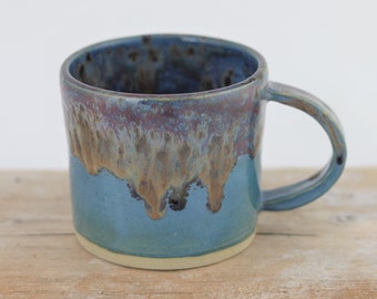 Blue Pottery Mugs - Etsy