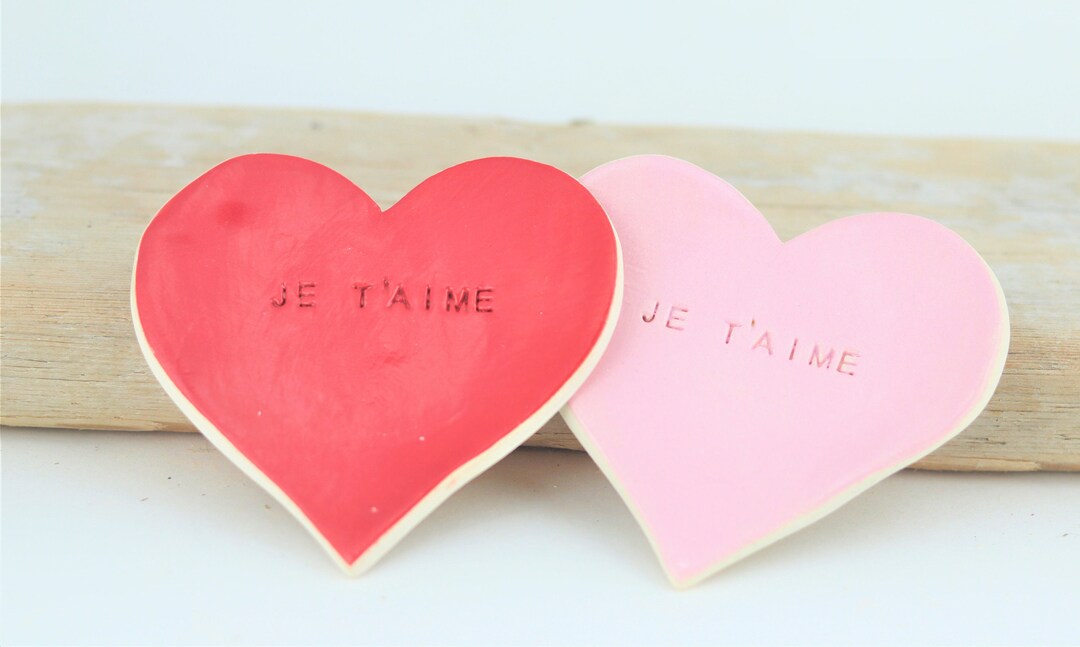 Handmade Ceramic Heart Spoon Rest, Heart Ring Dish, Pottery Trinket ...