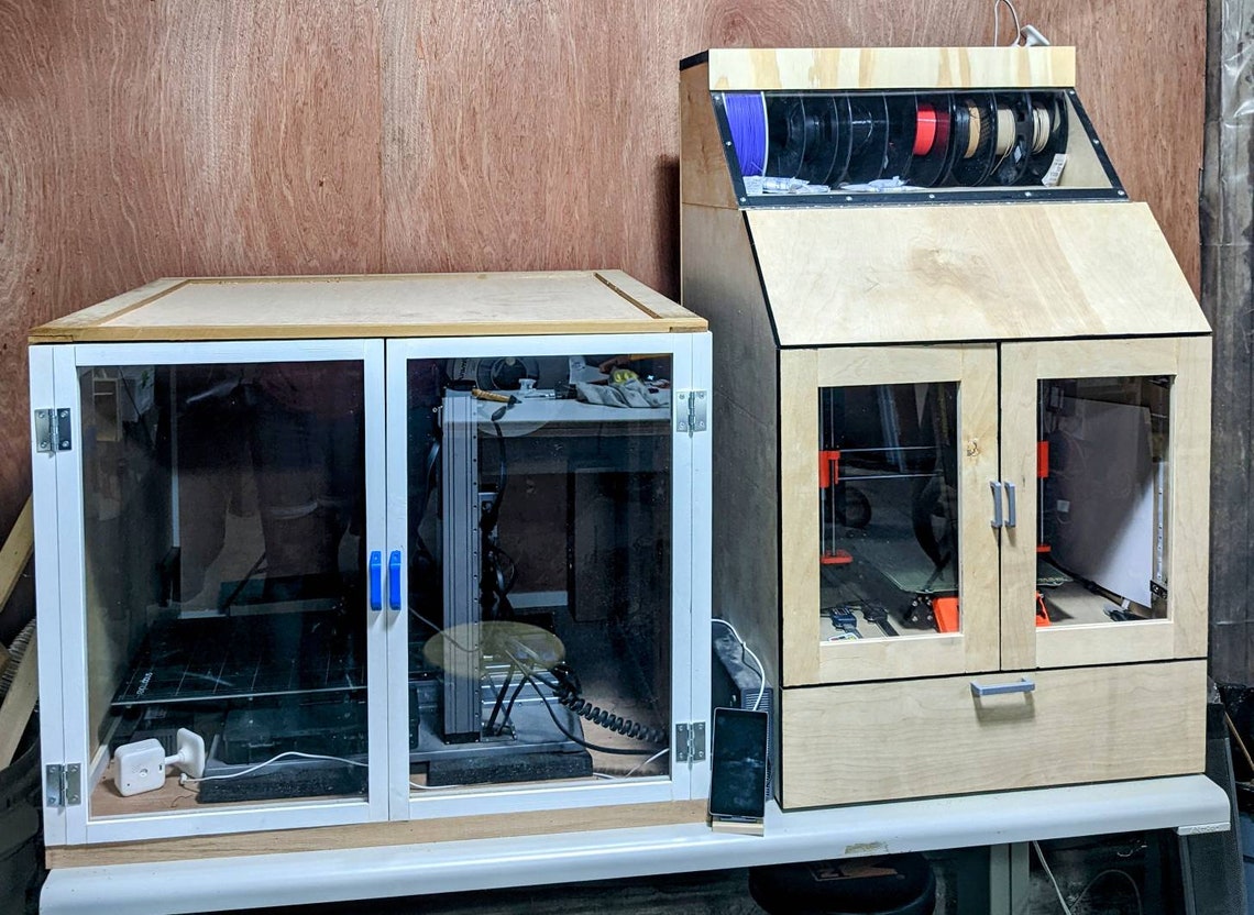 3D Printer Enclosure Plan Print File CNC Enclosure Plan Print - Etsy