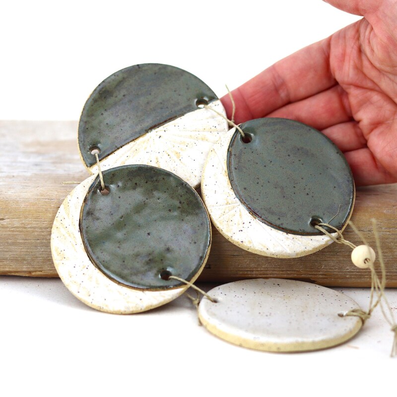 Moon Ceramic Tile - Etsy