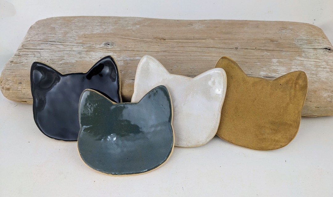 Cat Spoon Rest, Tea Bag Rest, Coffee Spoon Holder or Ring Dish - Etsy