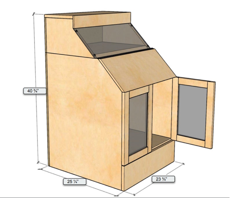3D Printer Enclosure Plan Print File CNC Enclosure Plan Print - Etsy
