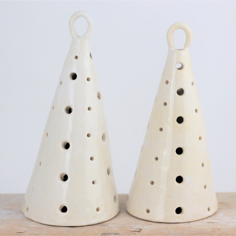 Ceramic Luminary - Etsy