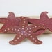 Handmade Ceramic Starfish Pottery Starfish Beach Decor - Etsy
