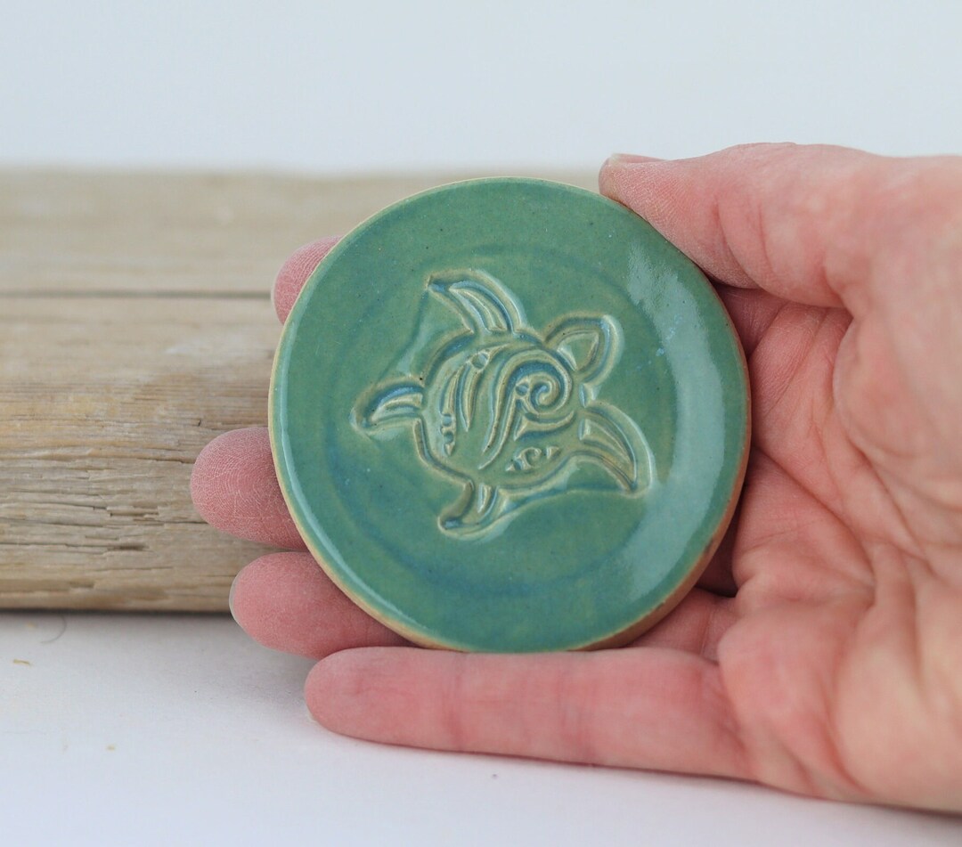 Sea Turtle Spoon Rest, Tea Bag Rest, Coffee Spoon Holder or Ring Dish ...