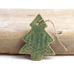 Handmade Ceramic Christmas Tree Ornaments, Unique Ceramic Ornaments ...