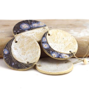 Handmade Moon Phase Wall Decor, Ceramic Moon Decor, Phases of the Moon ...