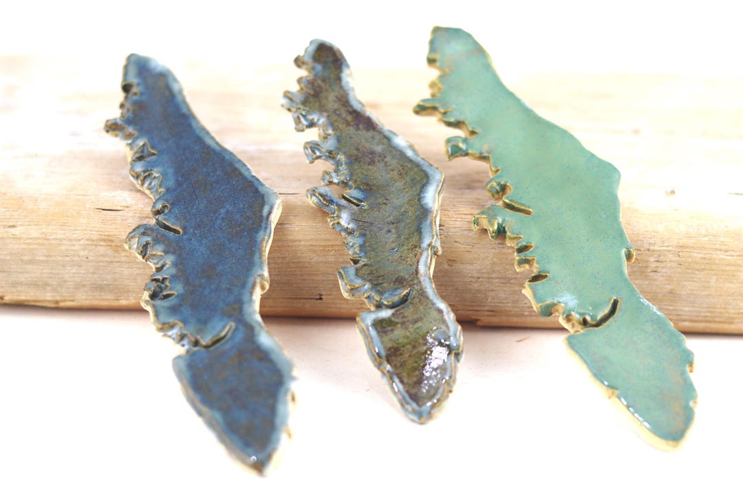 Vancouver Island Magnet, Handmade Gift, Ceramic Gift, Kitchen Gift ...