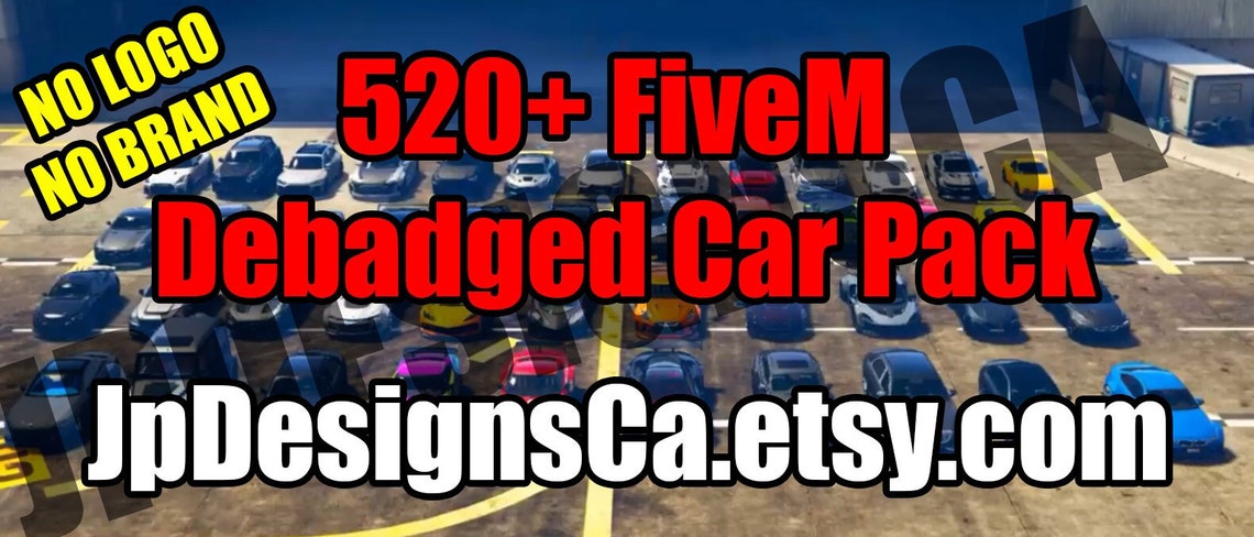 520+ Fivem Debadged Car Pack - Etsy