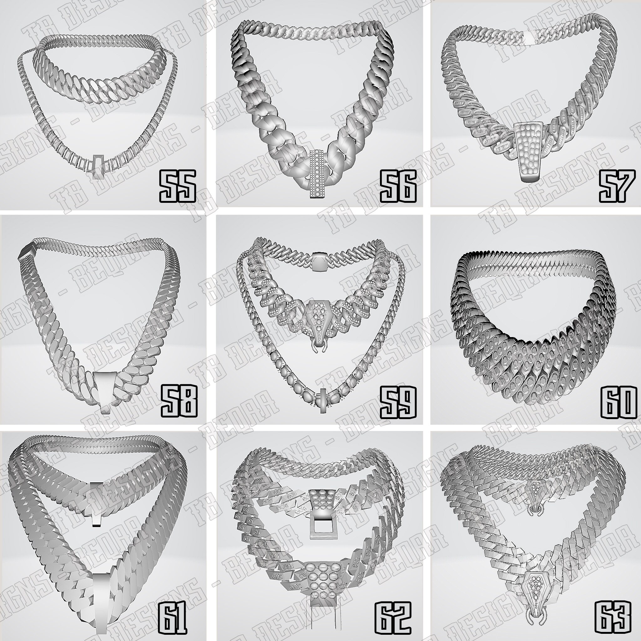 72 Fivem Chain Models READ DESCRIPTION - Etsy