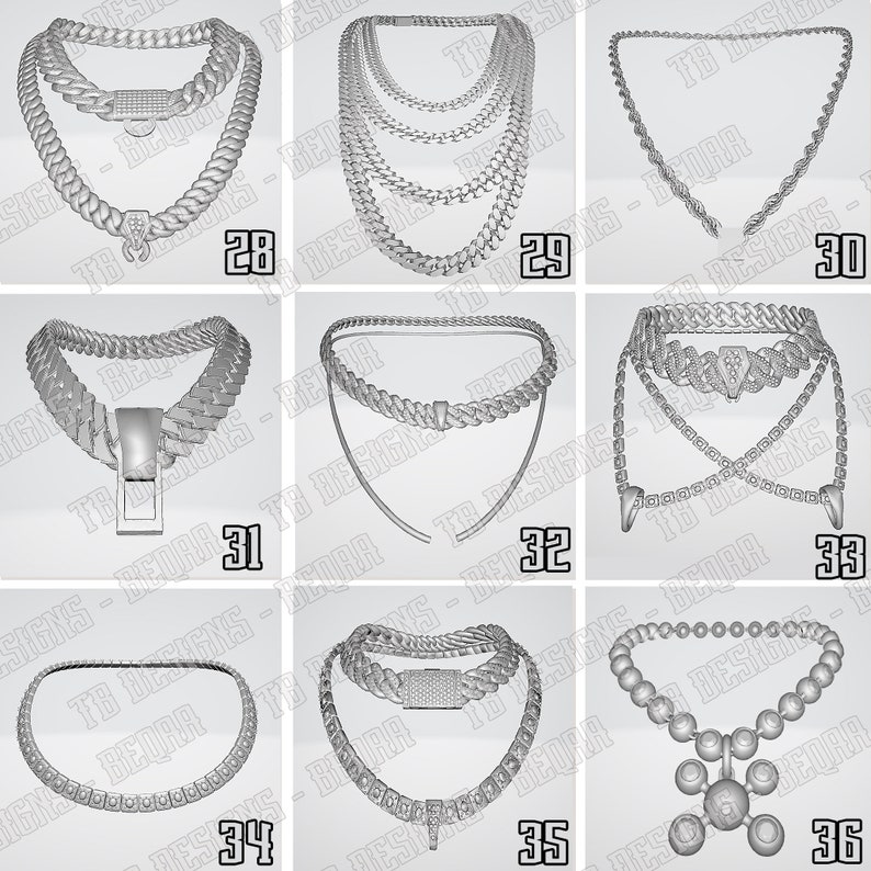 72 Fivem Chain Models READ DESCRIPTION - Etsy