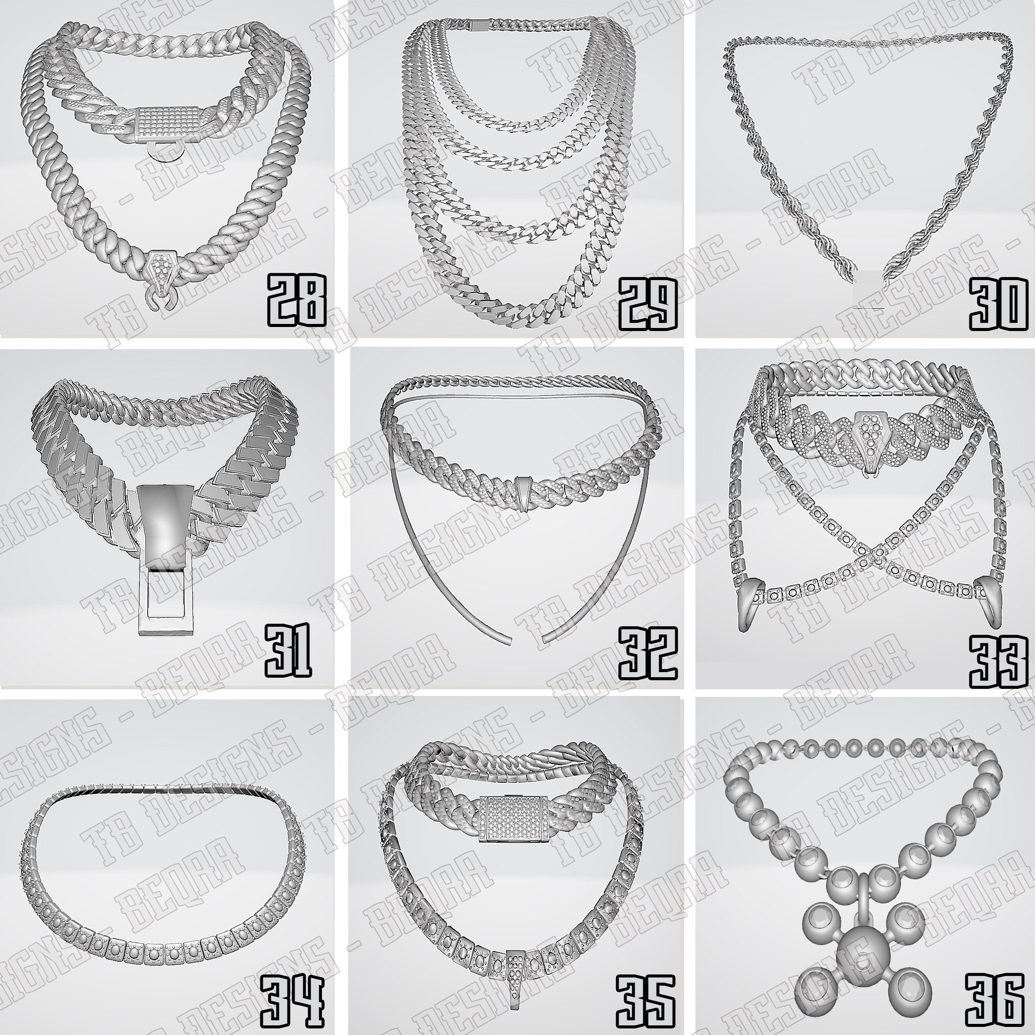 72 Fivem Chain Models READ DESCRIPTION - Etsy