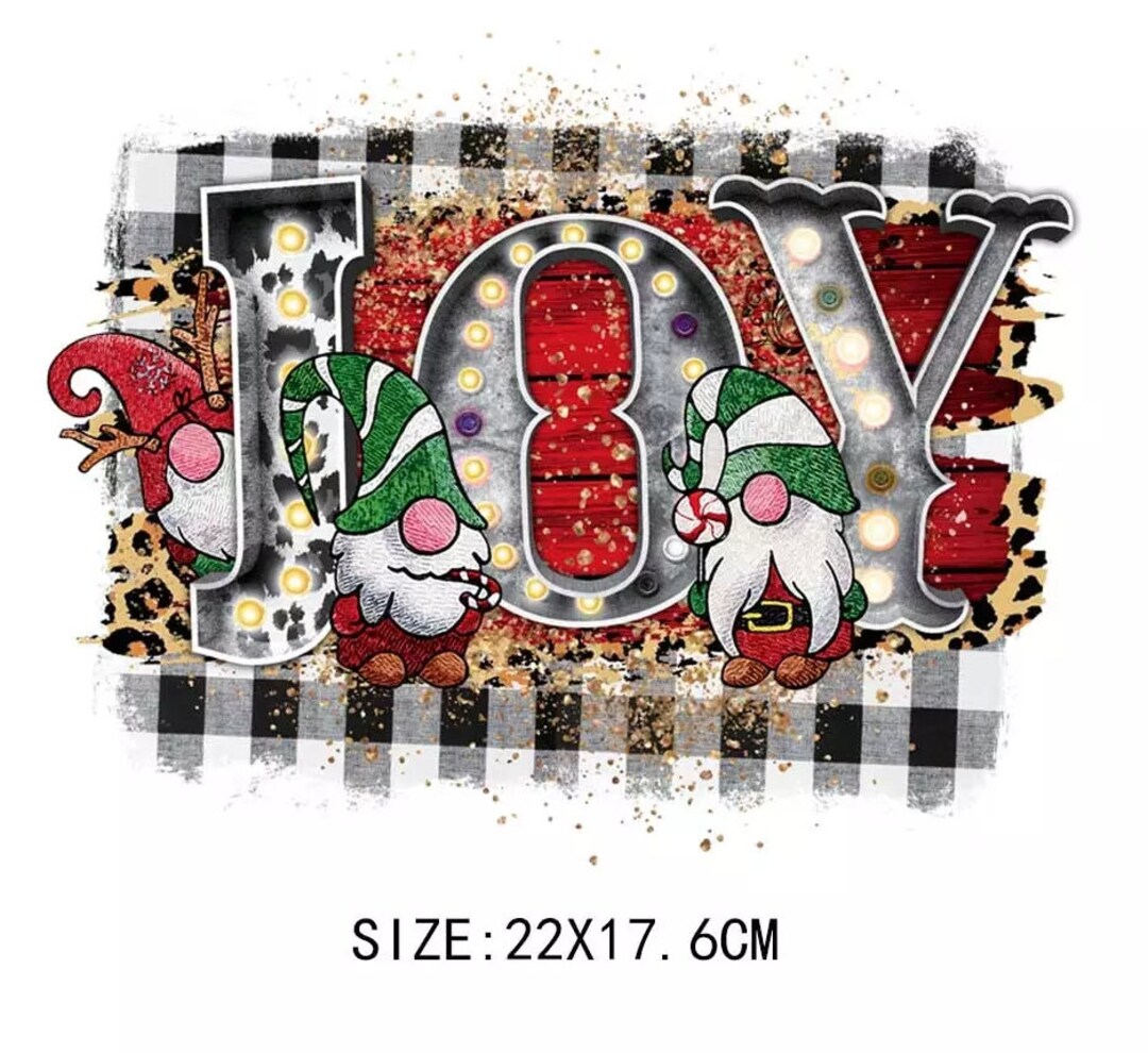 Christmas Flex Iron-on Glitter, Christmas Thermal Transfer Appliqué ...