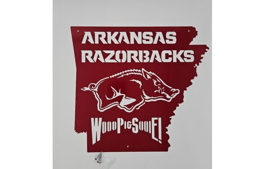 Arkansas Razorbacks Sign - Etsy