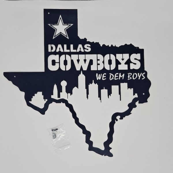 Dallas Cowboys Svg Neon Signs - Etsy