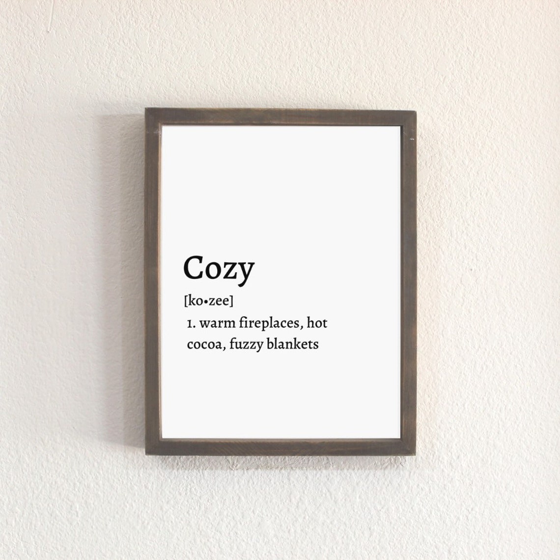 Cozy Definition Print Home Decor Living Room Decor Etsy cozy-definition-print-home-decor-living-room-decor-etsy