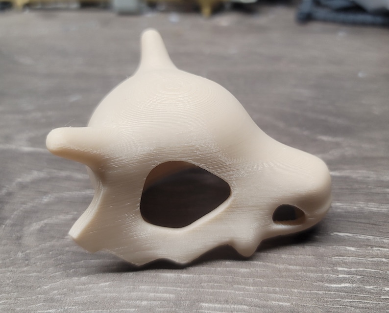 Pokemon Cubone Skull 3D Printed - Etsy