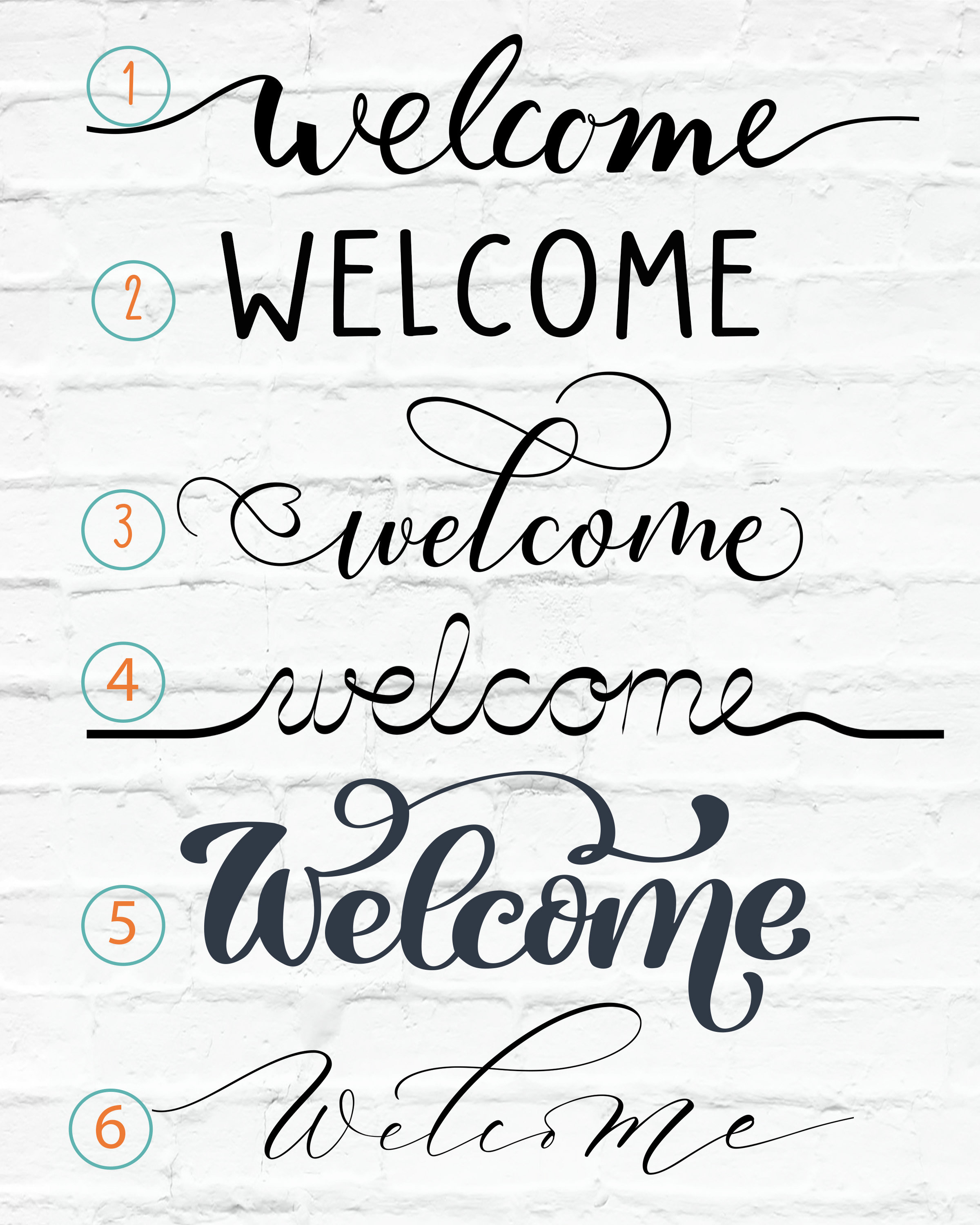 Welcome Sign With Photo Digital Download Custom Photo Sign | Etsy