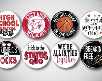 High School Pins - Etsy