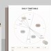 Daily Time Planner, Time Management, Daily Management, Circle Planner ...