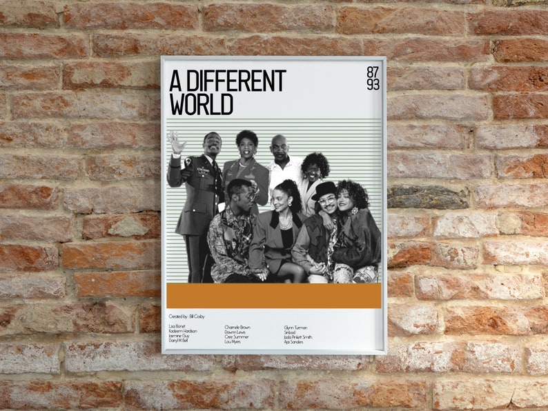 A DIFFERENT World-minimalist Art Print-vintage Inspired - Etsy