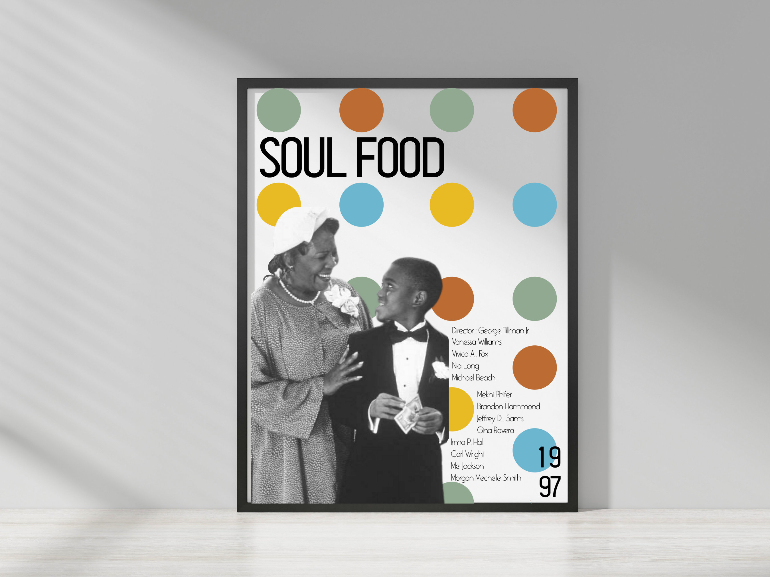 SOUL Food-minimalist Art Print-vintage Inspired Poster-modern Home ...