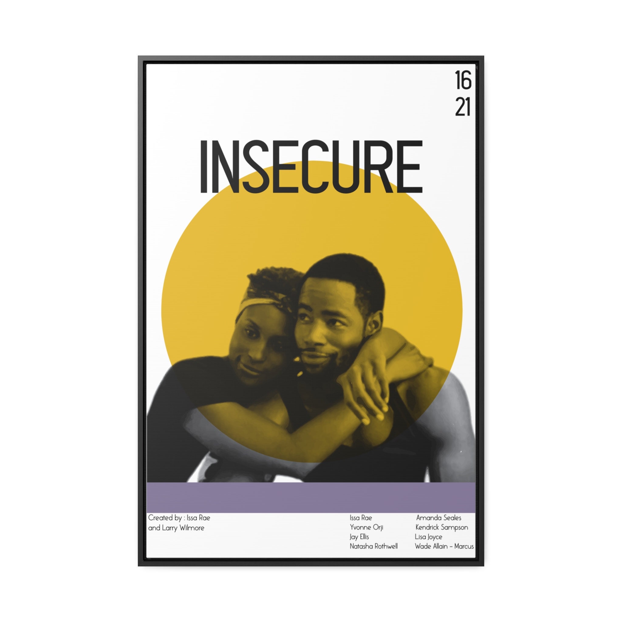 INSECURE TV SHOW - Minimalist Art Print-vintage Inspired Poster-modern ...