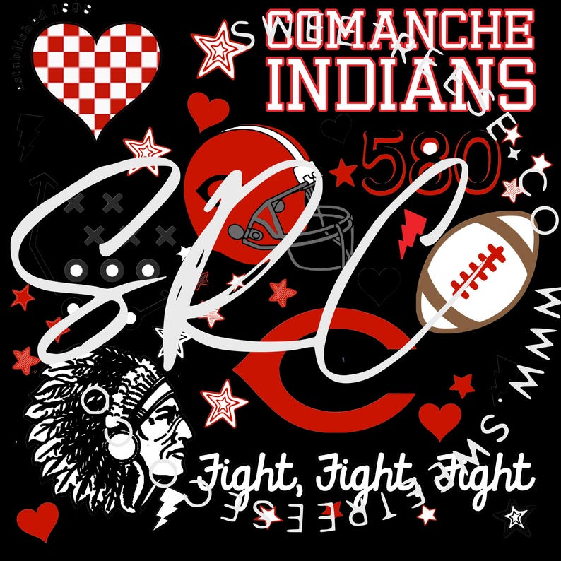Comanche Indians Png, Indians, Comanche, Digital File, School Spirit ...