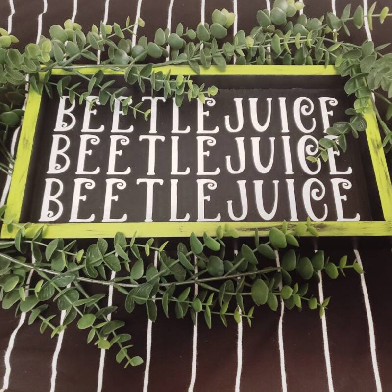 Beetlejuice Signs - Etsy