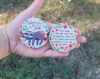 Sloth Car Coasters - Etsy