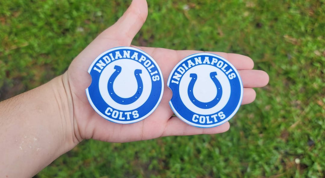 Indianapolis Colts Car Coasters - Etsy UK