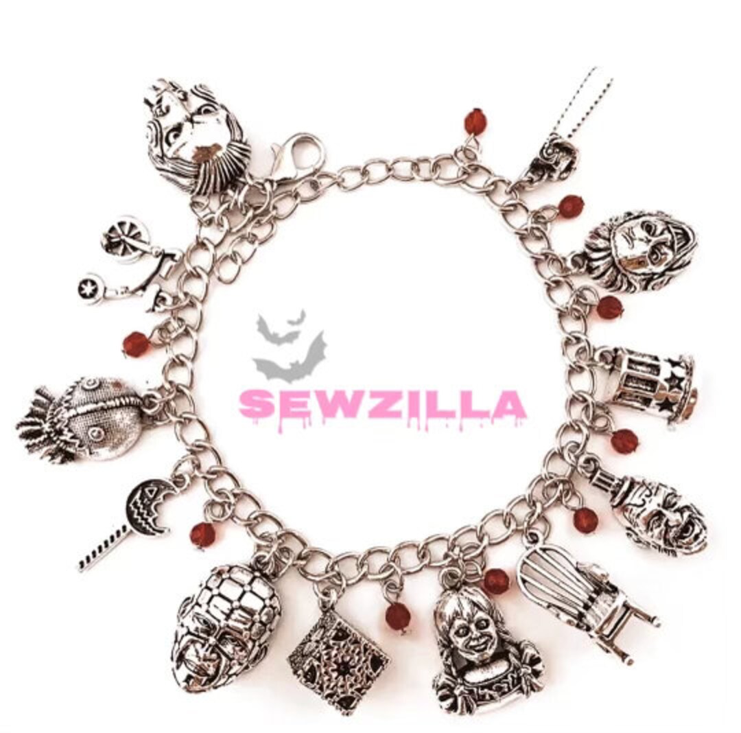 Horror Killers Charm Bracelet - Etsy