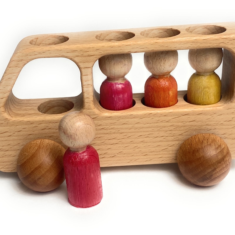 Peg People Car - Etsy