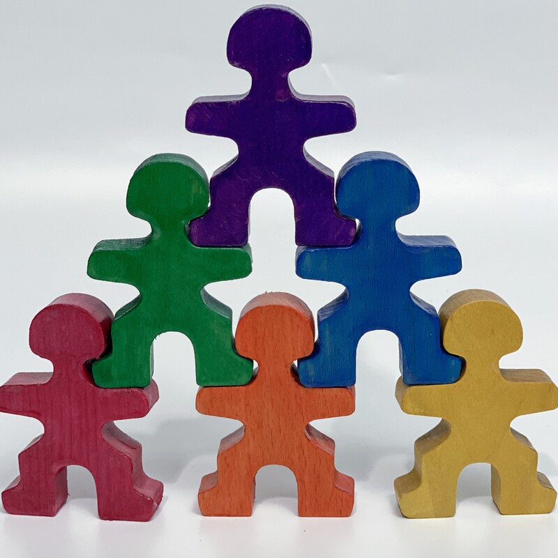 Wooden Acrobat Toy - Etsy