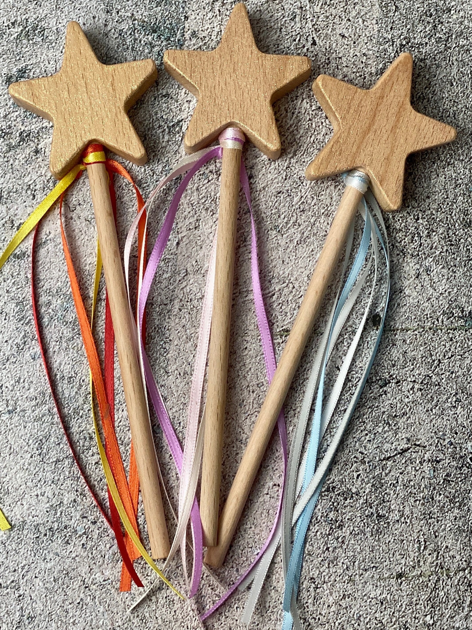 Wood Star Wand Princess Magic Star Toddler Dress-up Photo Prop. - Etsy