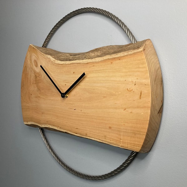 Live Edge Clock - Etsy